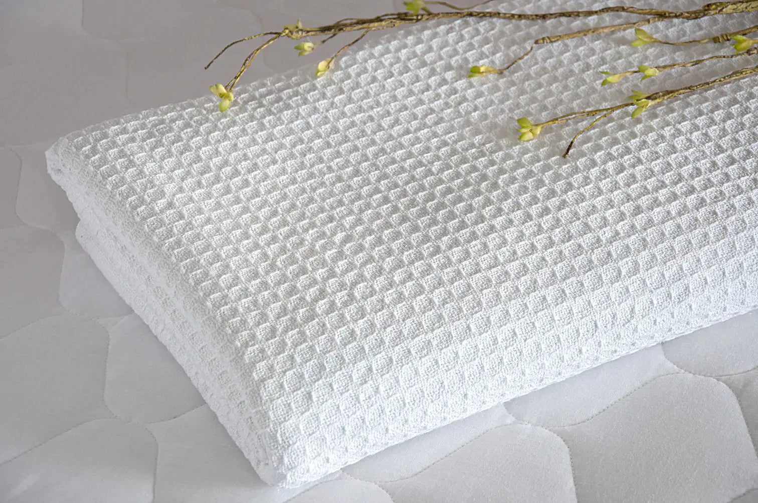 Cotton Blanket | Cotton Throw Waffle Blanket – DZEE Home
