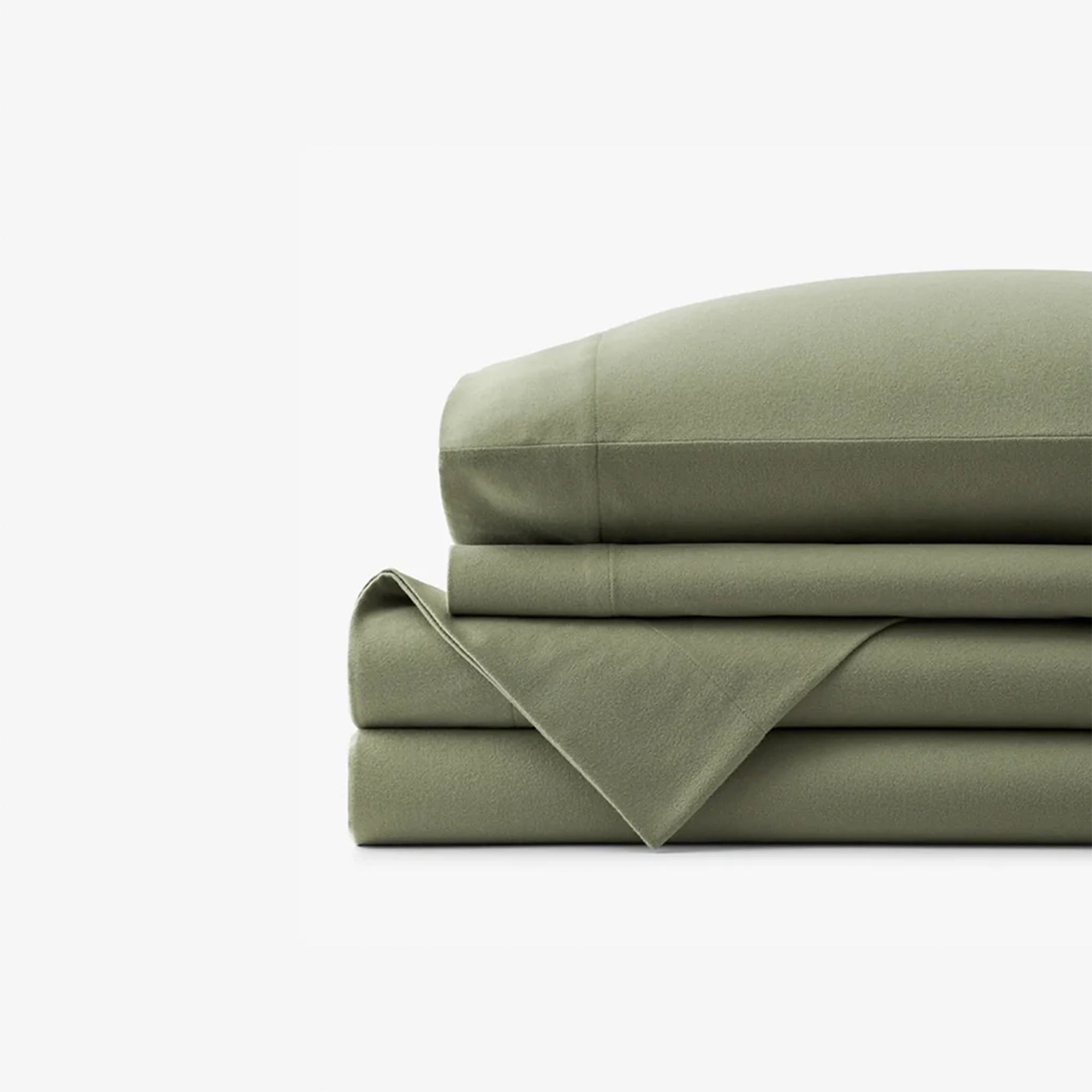 Belem Luxury Bed Sheet Set | Sage Green Sheets – DZEE Home